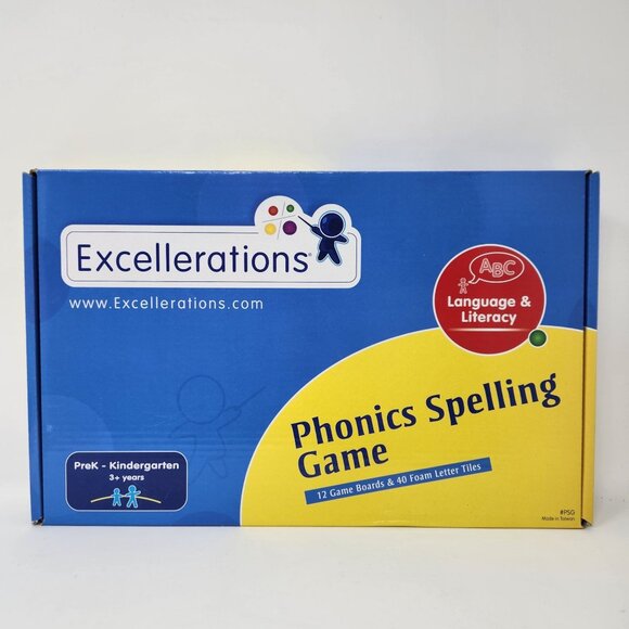 Excellerations | Toys | Excellerations Phonics Spelling Game With 2 ...